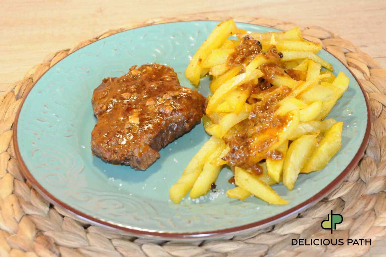 Sofrito Beef And Fried Potatoes
