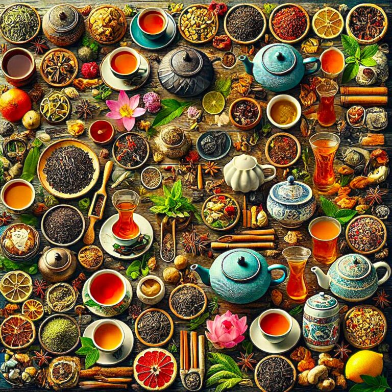 35 Famous Teas from Around the World